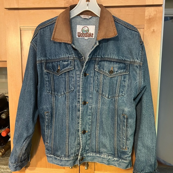 Woodlake | Jackets & Coats | Unisex Oversized Heavy Denim Jacket With ...